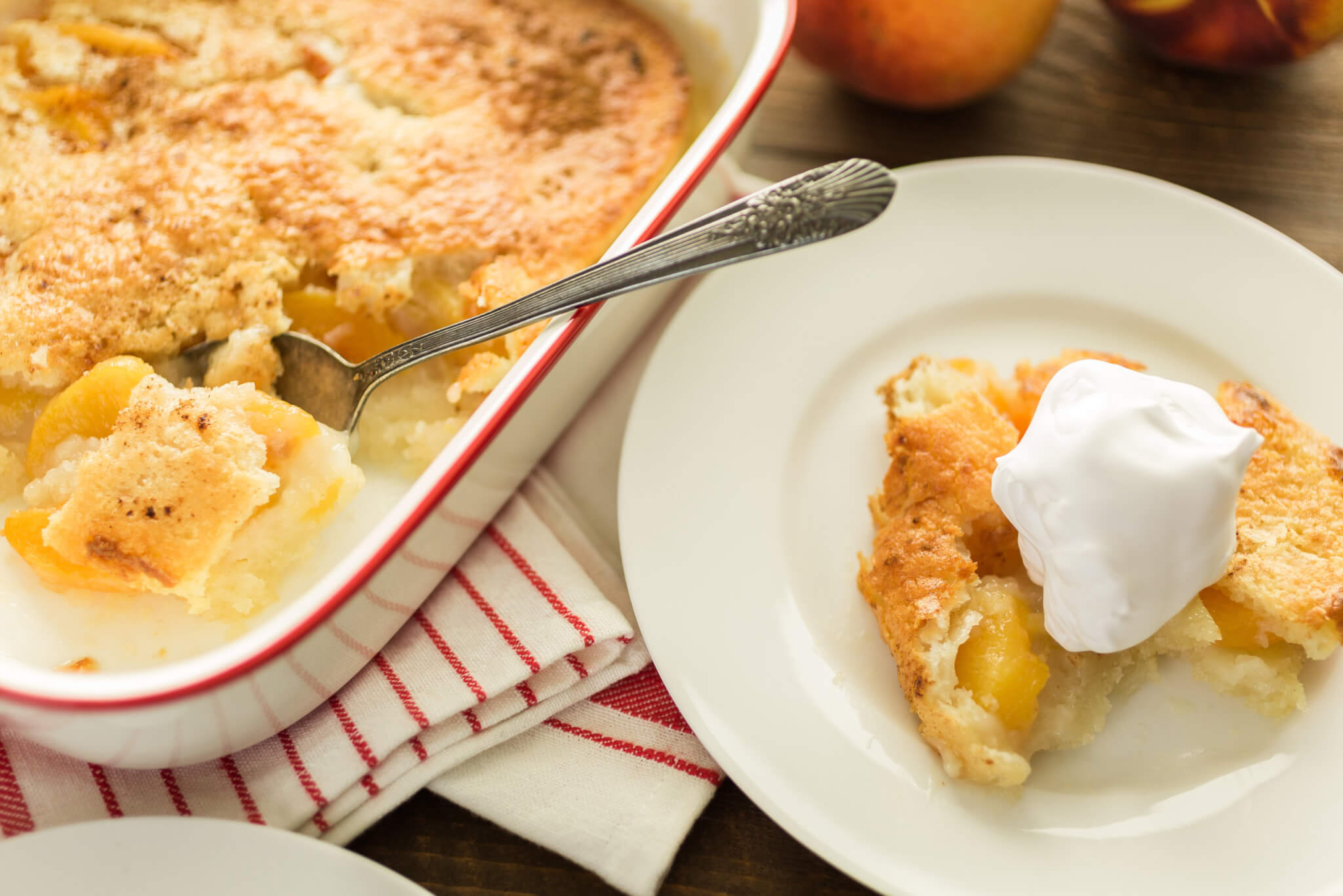 Plugrà - Double Crust Peach Cobbler