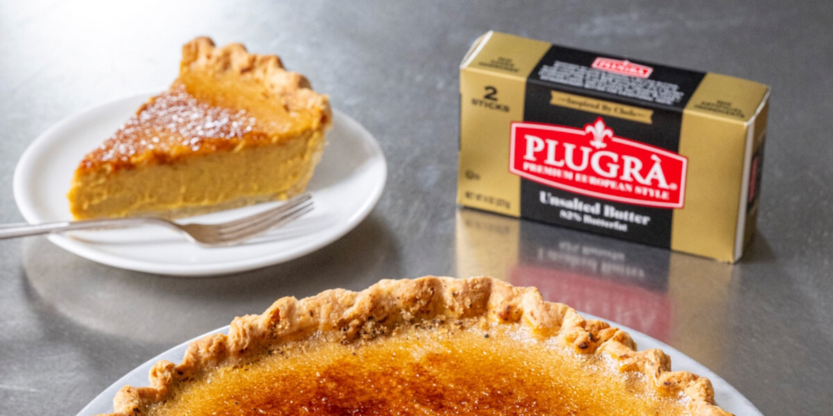 Plugrà - Maple Pumpkin Pie with Cognac