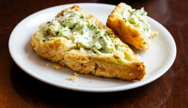 Plugrà - Gruyère and Parsley Scones